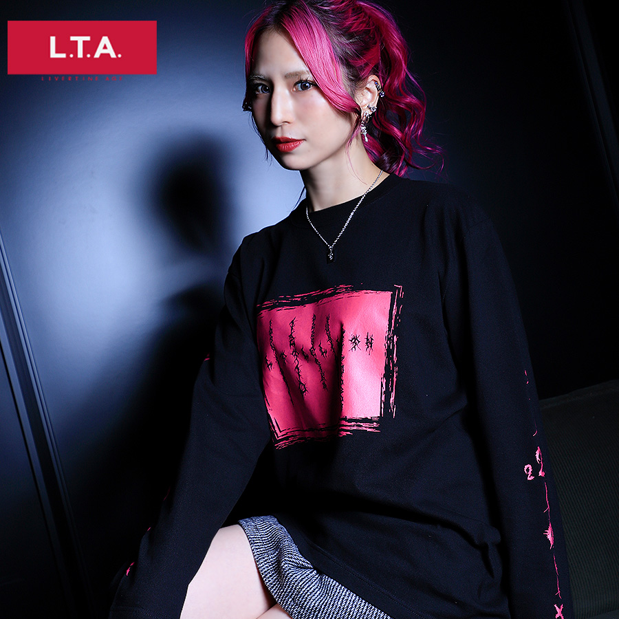 受注期間限定！LILLYコラボ企画！コラボ長袖Tシャツ LILLY